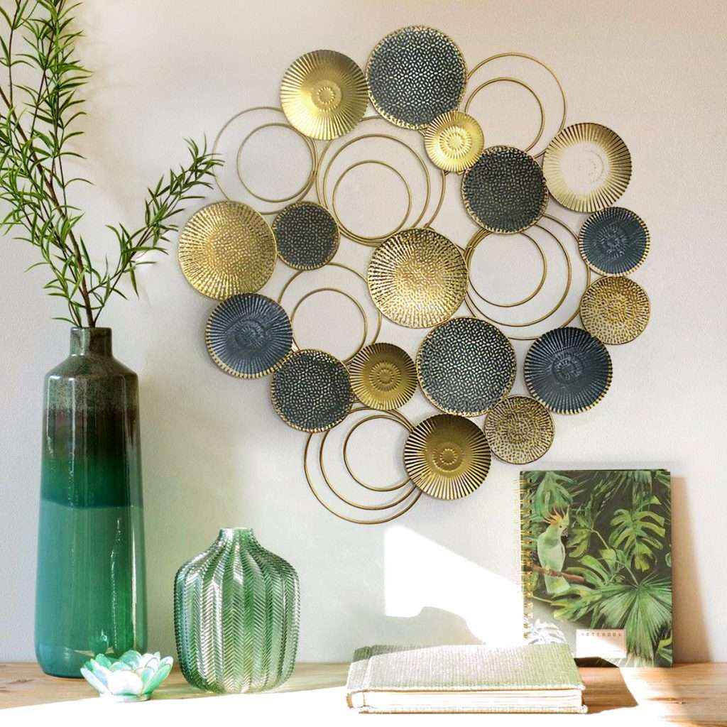 Texture Metal Plate Wall Décor - Karaz